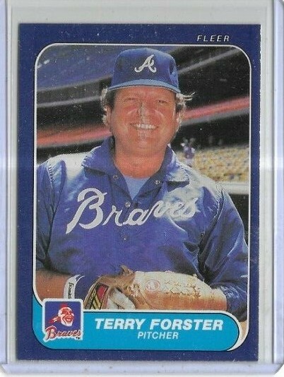 1986 Fleer - #514 Terry Forster for sale online | eBay