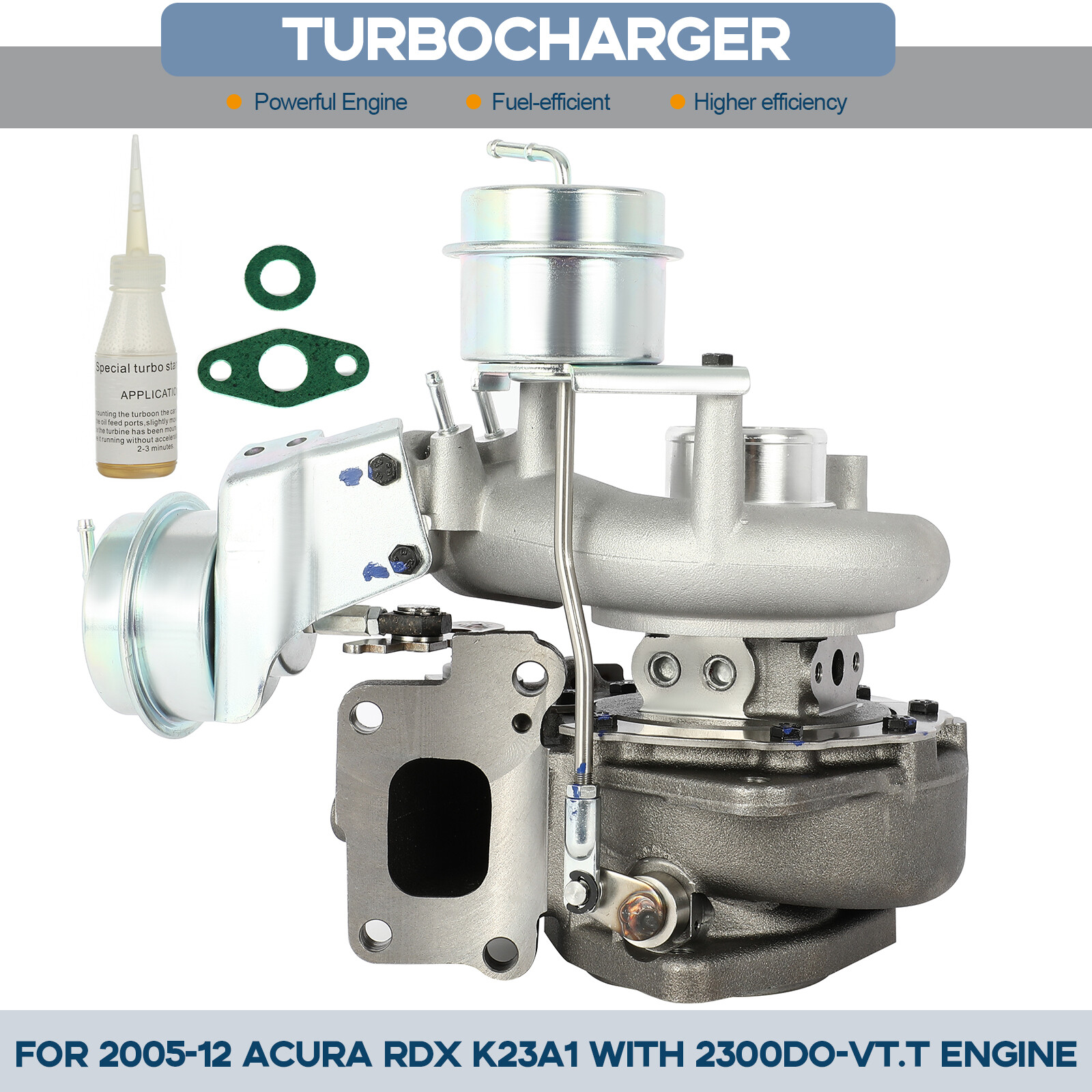 Turbo Turbocharger 4030833AN TD04HL For Acura RDX 2007 2008 2009 2010 ...