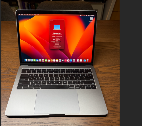 MacBook Pro 13" Mid 2017 i5 16GB 256GB SSD - Excellent | eBay