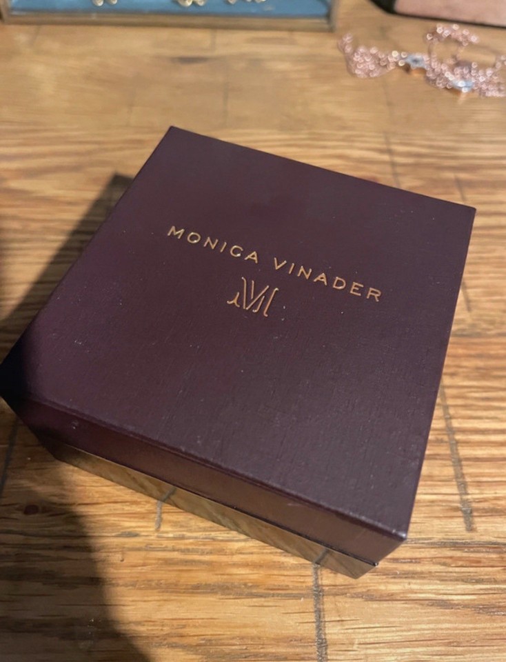 Monica Vinader Sterling Silver Riva Mini Kite Diamond Stacking Ring ...