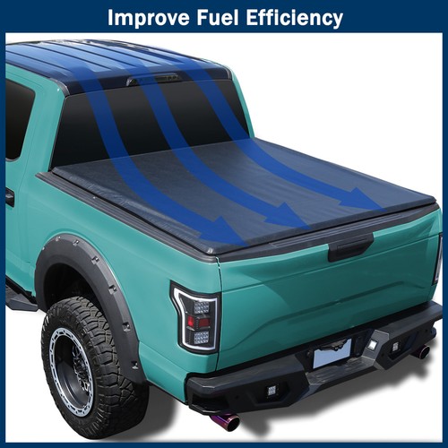 For 1993-2011 Ford Ranger Flareside 6FT Bed Soft Vinyl Roll Up Tonneau ...