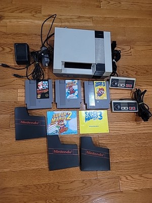 Nintendo Entertainment System NES Console Gray (NES-001) Super Mario ...