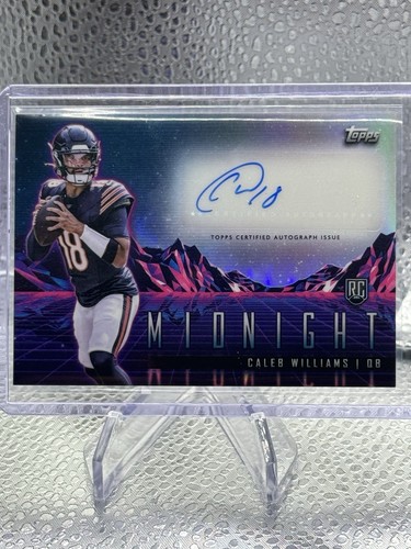2024 Topps Midnight Caleb Williams Rookie Auto | eBay