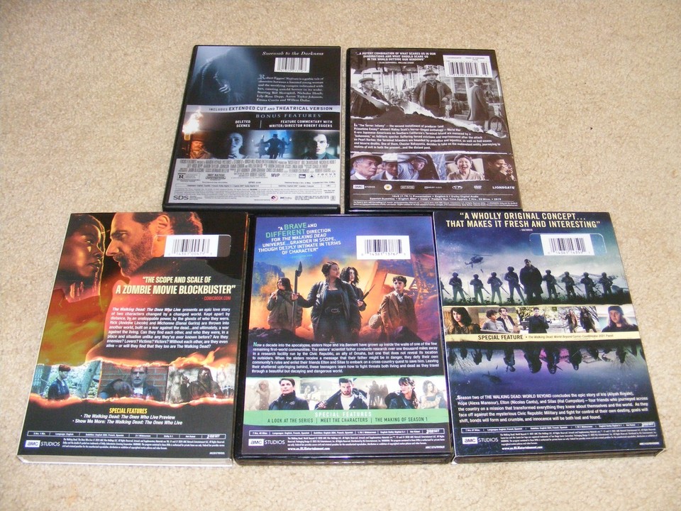 Mint Lot Dvds The Walking Dead World Beyond & The Ones Who Live & More ...