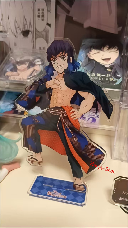 Demon Slayer Hashibira Inosuke 15cm Acrylic Standing board Stand Figure ...