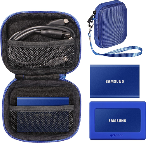 Handy Case for Samsung T7 Touch Portable SSD, T5, Card Reader, USB Hub ...