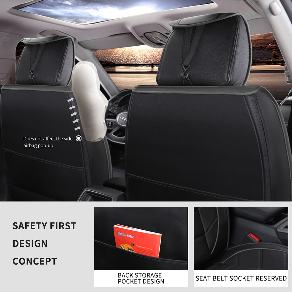 For Holden Commodore VE VF VT Car Seat Cover Full Set Luxury Leather 2/ ...