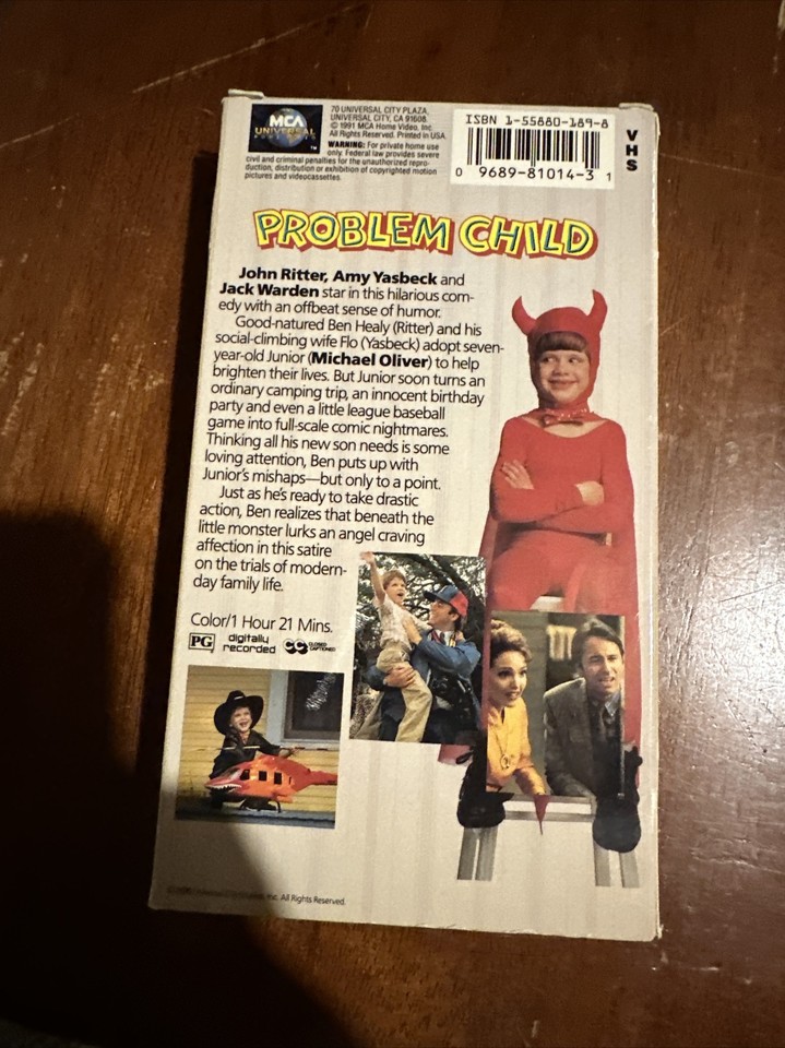 Problem Child (VHS, 1991) 96898101431| eBay