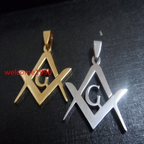 Brand New Stainless Steel Freemasonry Vintage Masonic G Pendant Fashion ...