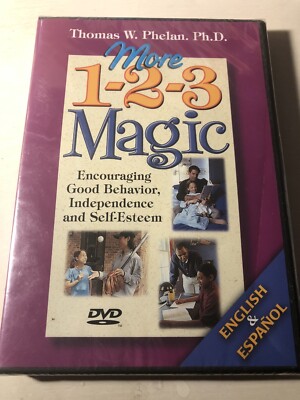 More 1-2-3 Magic - Thomas W. Phelan Ph.D. (2004) DVD NEW Sealed ...