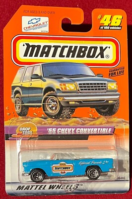MATCHBOX #46 '55 CHEVY CONVERTIBLE DROP TOPS . SEE COMBINED OFFERS! | eBay