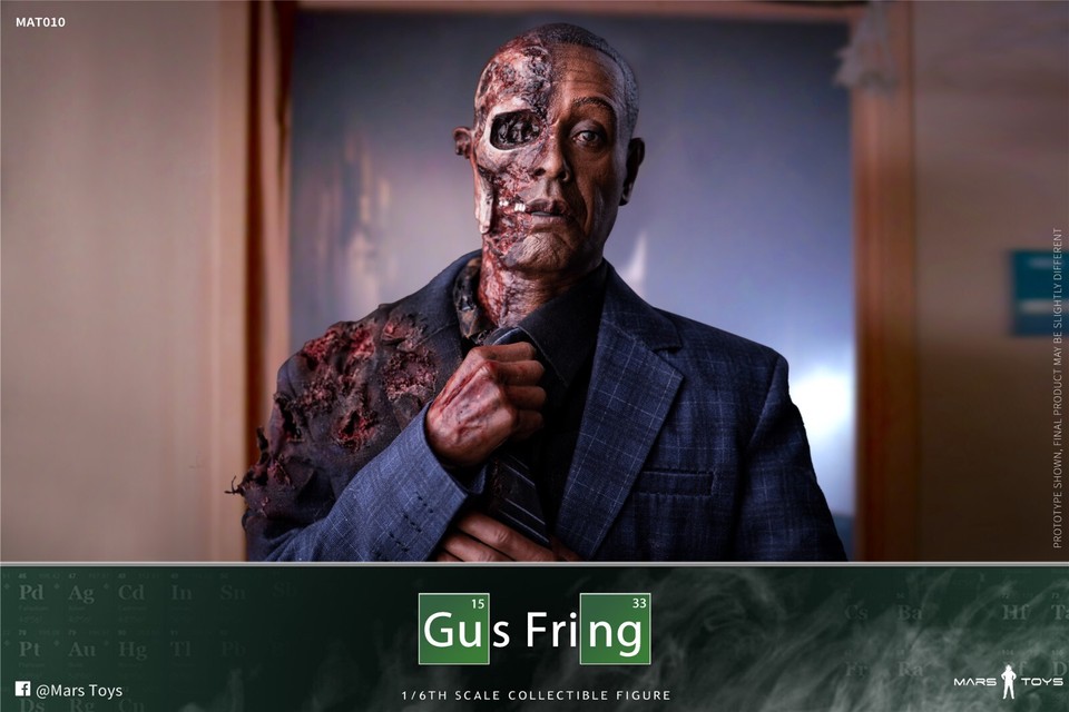 Mars Toys MAT010 1/6 Gustavo Gus Fring Collectible Action Figure Toy ...
