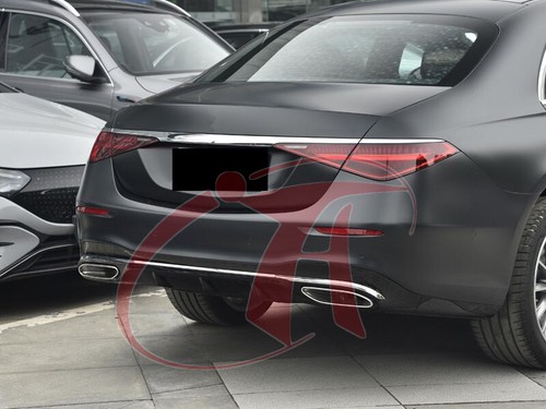 Chrome Right Rear Bumper Molding Trim For Mercedes W223 S-Class 4MATIC ...