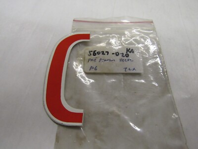 Kawasaki NOS NEW 56027-020 Front Fender Emblem F6 125E Enduro | eBay