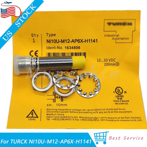 Inductive Sensor For TURCK NI10U-M12-AP6X-H1141 10-30VDC 200mA Distance ...