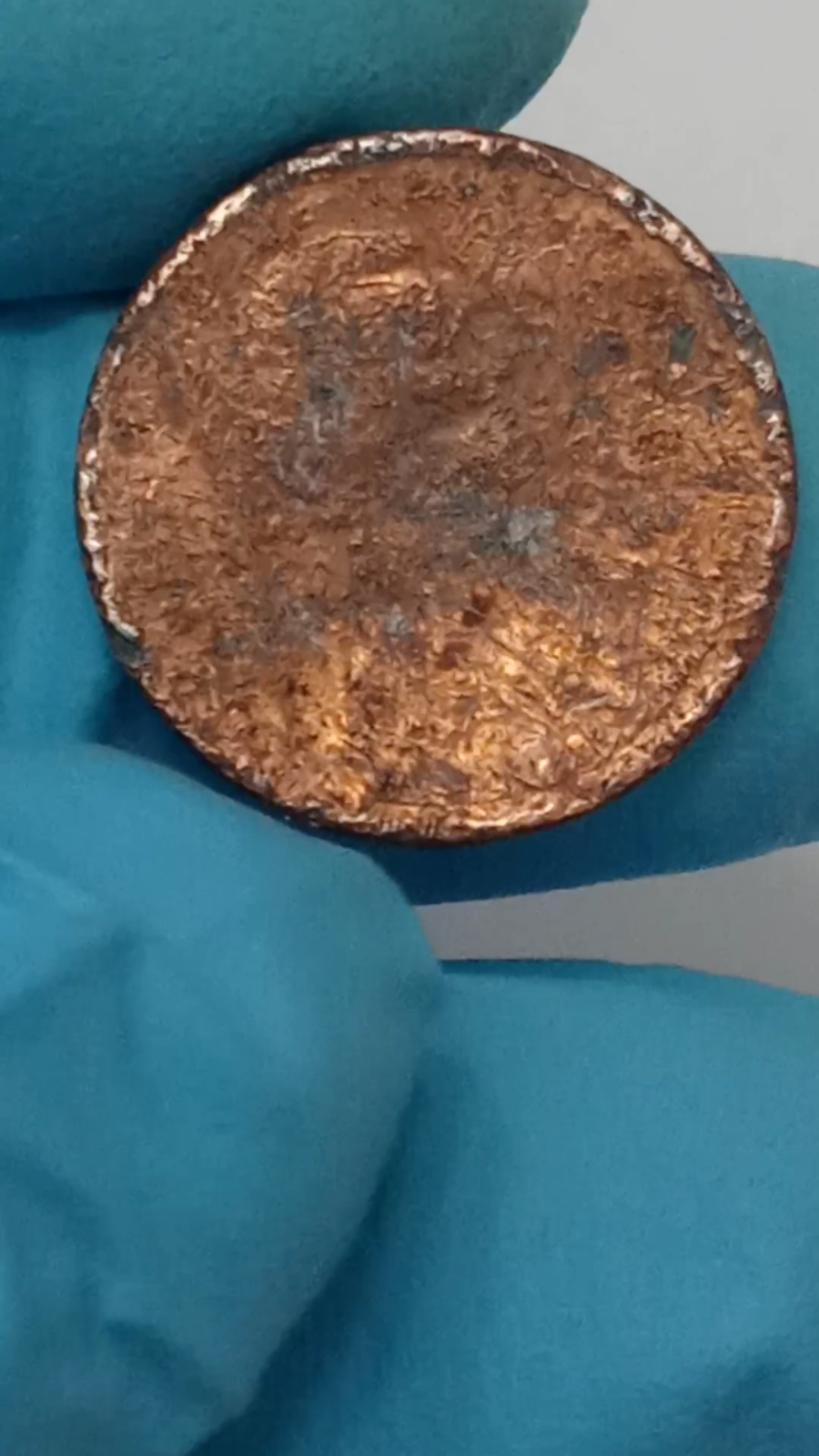 NO DAY 1 Cent Lincoln Penny, planchet error, seriously were and tear ...