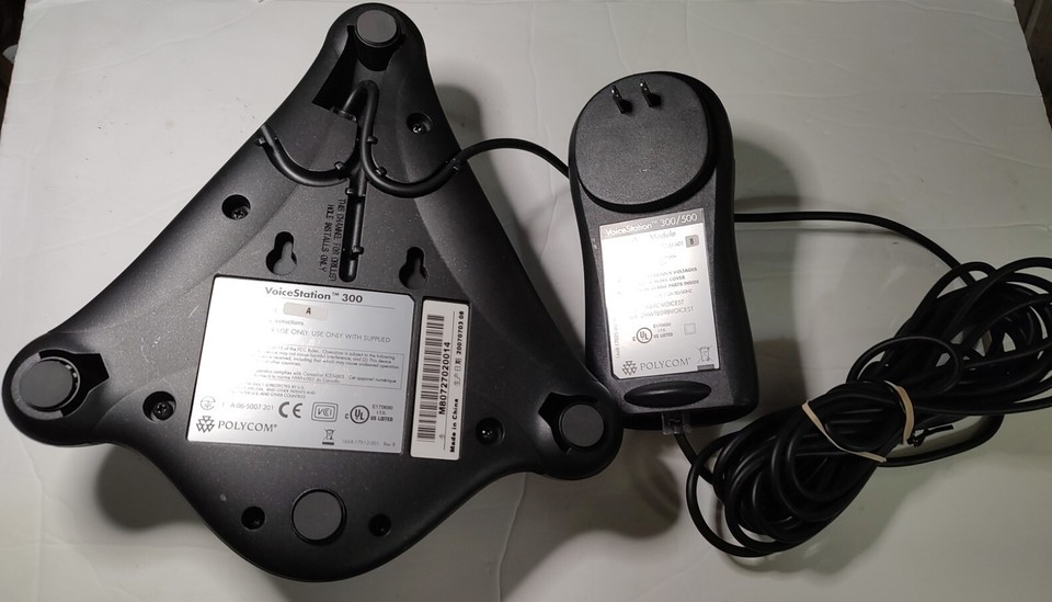 Polycom VoiceStation 100, Conference Speakerphone System and 300/500 ...
