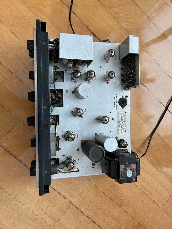 PILOT SP-215 Rare Tube PreAmp Marantz 7 12ax7 Fisher Sp-216 Ls 3/5a ...