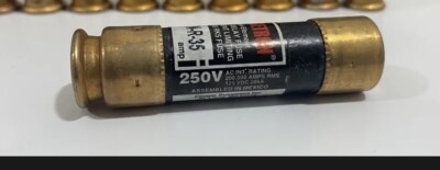 Bussmann Fusetron, FRN-R-35, 35A, 250VAC/125VDC, Class RK5 Fuses (Lot ...