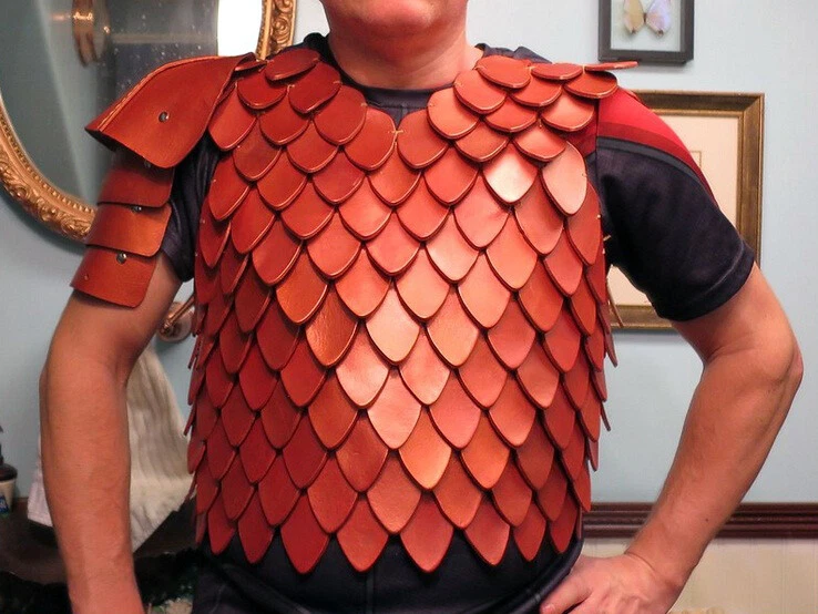 Leather Scale Mail Armor