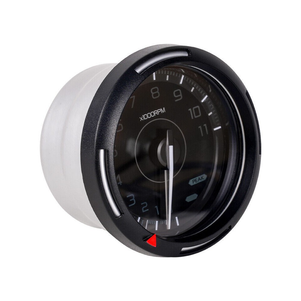 12V Tachometer Gauge 7 Color 0-11000 RPM For PC Game Simulated Racing ...