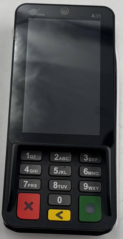 PAX A35 A35-0BW-RD6-01AA ANDROID POS CREDIT CARD TERMINAL READER | eBay