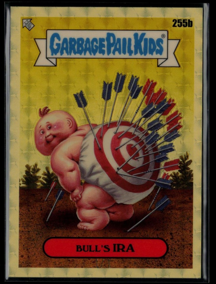 BULL'S IRA 2024 Garbage Pail Kids Chrome Series 7 Superfractor #255B 1/ ...