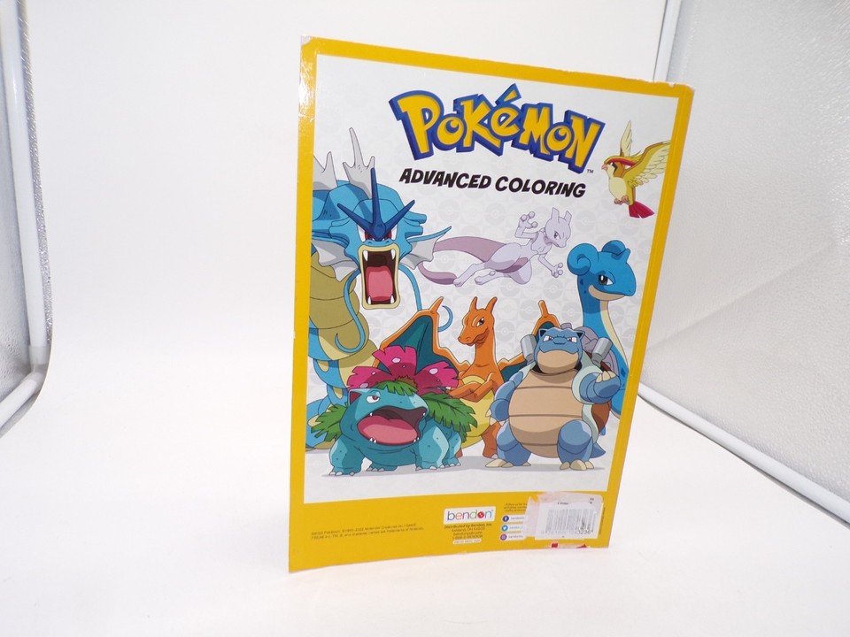 Bendon Pokemon Advanced Coloring Book Brand New 2022 Year And Share ...