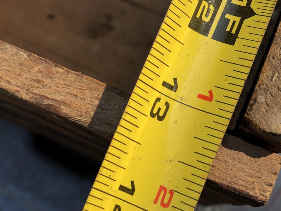 Olean Tile 1949 Wood Shipping Crate Box vintage wooden marcy state ...