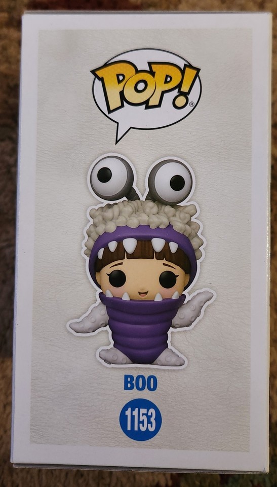 Funko Pop! Disney - Monsters Inc - Boo with Hood Up #1153 + Protector ...