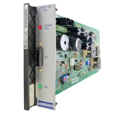 Telco Systems 2430-02 PSU RTE 24 Channel Power Supply Card Module | eBay
