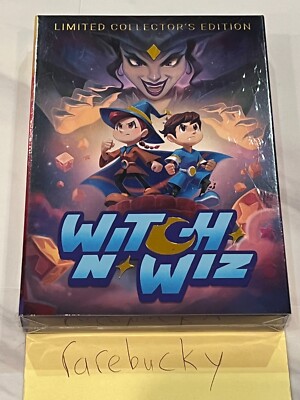 Witch N Wiz Limited Collector's Edition (Nintendo NES) NEW SEALED MINT ...