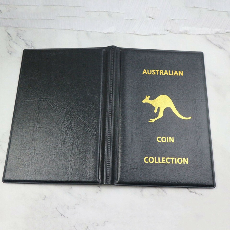 NEW 150 Coins Coin Album Australian Coin Collection Folder Book Holds ...