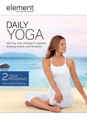 ELEMENT DAILY YOGA 2 WORKOUTS DVD EXERCISE FITNESS NEW SEALED ...