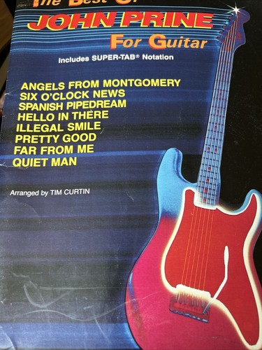 Le Meilleur De John Prine pour Guitare : Inclut Super Tab Songbook See ...