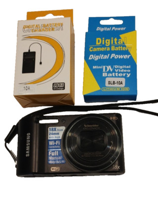 Samsung WB150F Compact Digital Camera Black 18x Optical Zoom | eBay ...