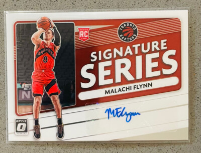 2020-21 Panini Donruss Optic #SS-MFL Malachi Flynn Signature Series ...