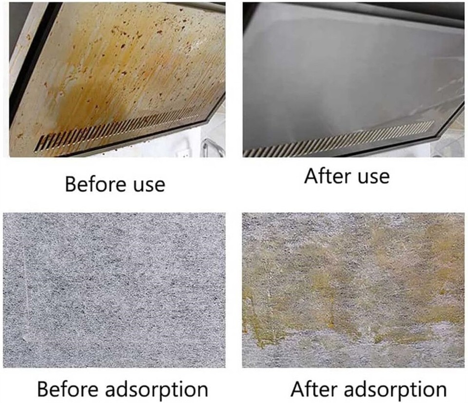 Universal Cooker Hood Filter Grease Foam Extractor Fan Filter Cut to ...