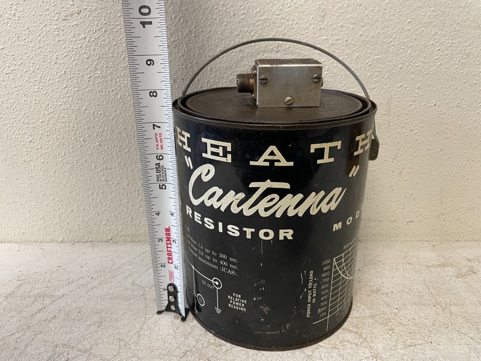 Vintage HEATH CANTENNA RF Load Resistor Model HN-31 HAM Radio (Untested ...