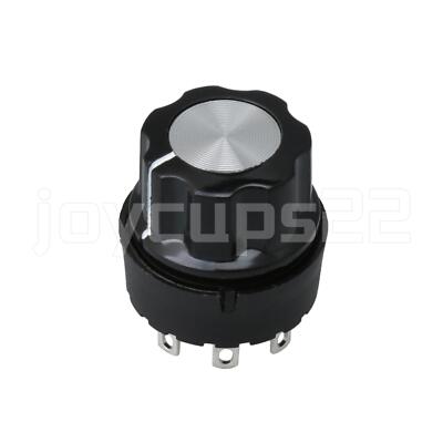 4 Positions Selector Rotary Position Switch with Knob Small Home ...