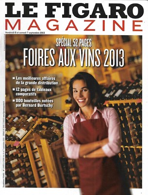 LE FIGARO MAGAZINE n°21489 06/09/2013 Vins/ Braque/ Tarn/ Science ...