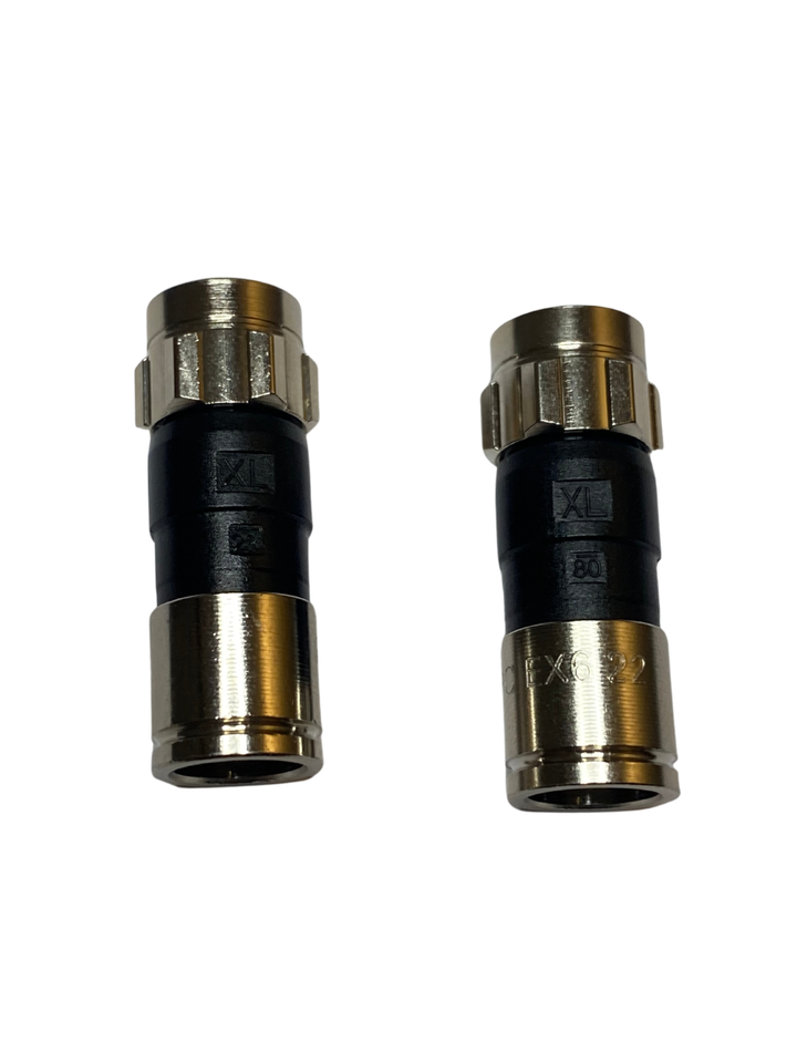 20pcs PPC EX6Plus X Coax RG6 Connectors F-Type 605998377181 | eBay