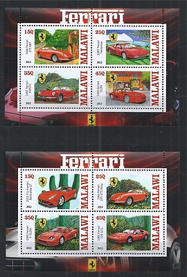 Mini Sheet Set Ferrari Cars | eBay