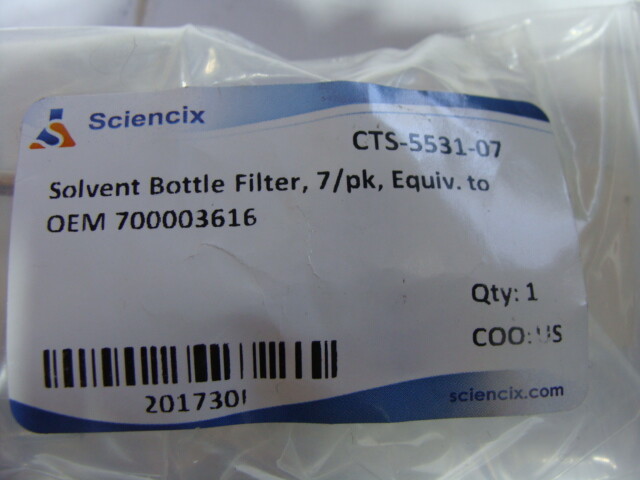 Water 700003616 7-Pack Solvent Bottle Filter for sale online | eBay