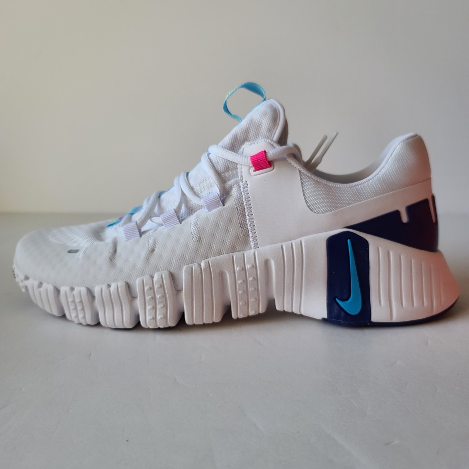 Nike Free Metcon 5 Aquarius Blue White DV3949-103 Men's Size 12 | eBay