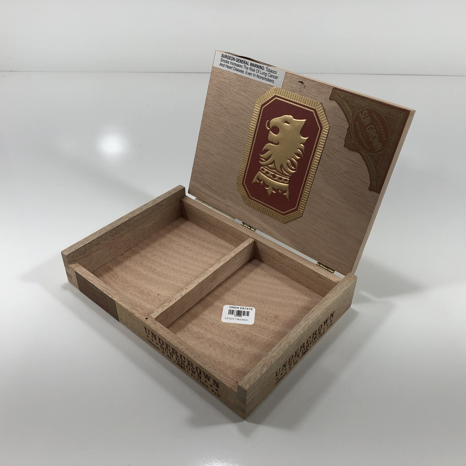 Undercrown Flying Pig Sun Grown Empty Wooden Cigar Box 9.25x6.5x1.75 | eBay