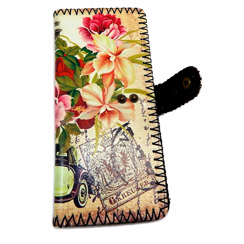 Bifold Women Wallet Paris Postcard Style Arc De Triomphe Print ...