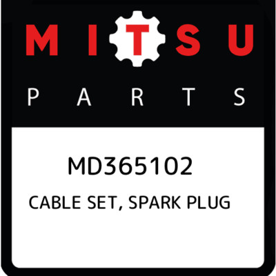 MD365102 Mitsubishi Cable set, spark plug MD365102, New Genuine OEM ...