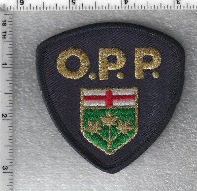 Ontario Provincial Police (Canada) Gold Bullion OPP Baseball Cap Take ...