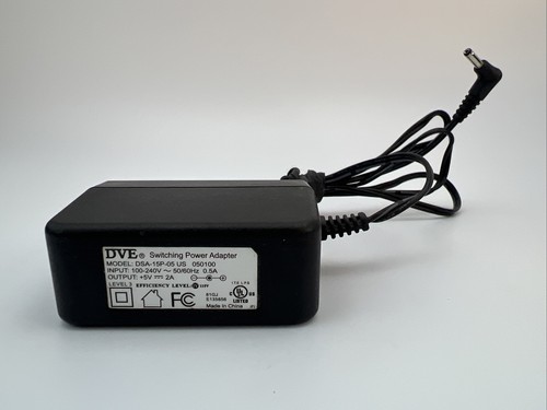 dve switching adapter model DSA-15P-05 US, 5V 2.5A | eBay